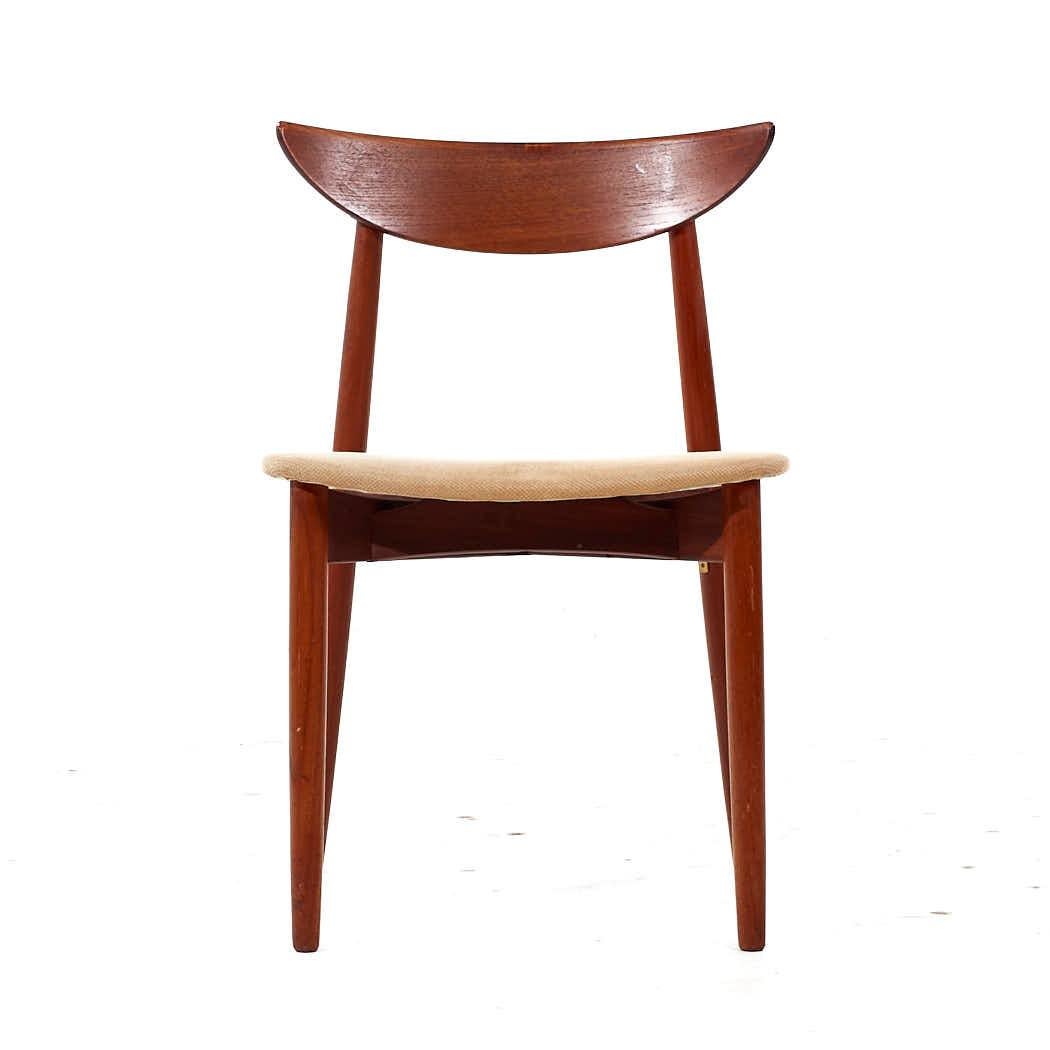 Harry Ostergaard for Randers Mobelfabrik MCM Danish Teak Dining Chairs ...