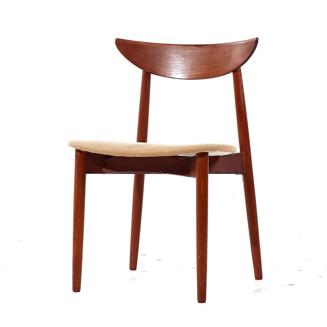 Harry Ostergaard for Randers Mobelfabrik MCM Danish Teak Dining Chairs ...
