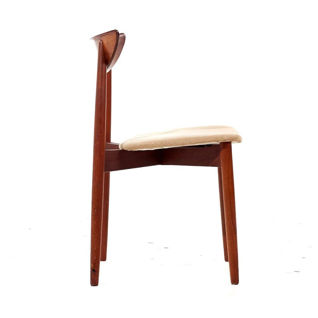 Harry Ostergaard for Randers Mobelfabrik MCM Danish Teak Dining Chairs ...