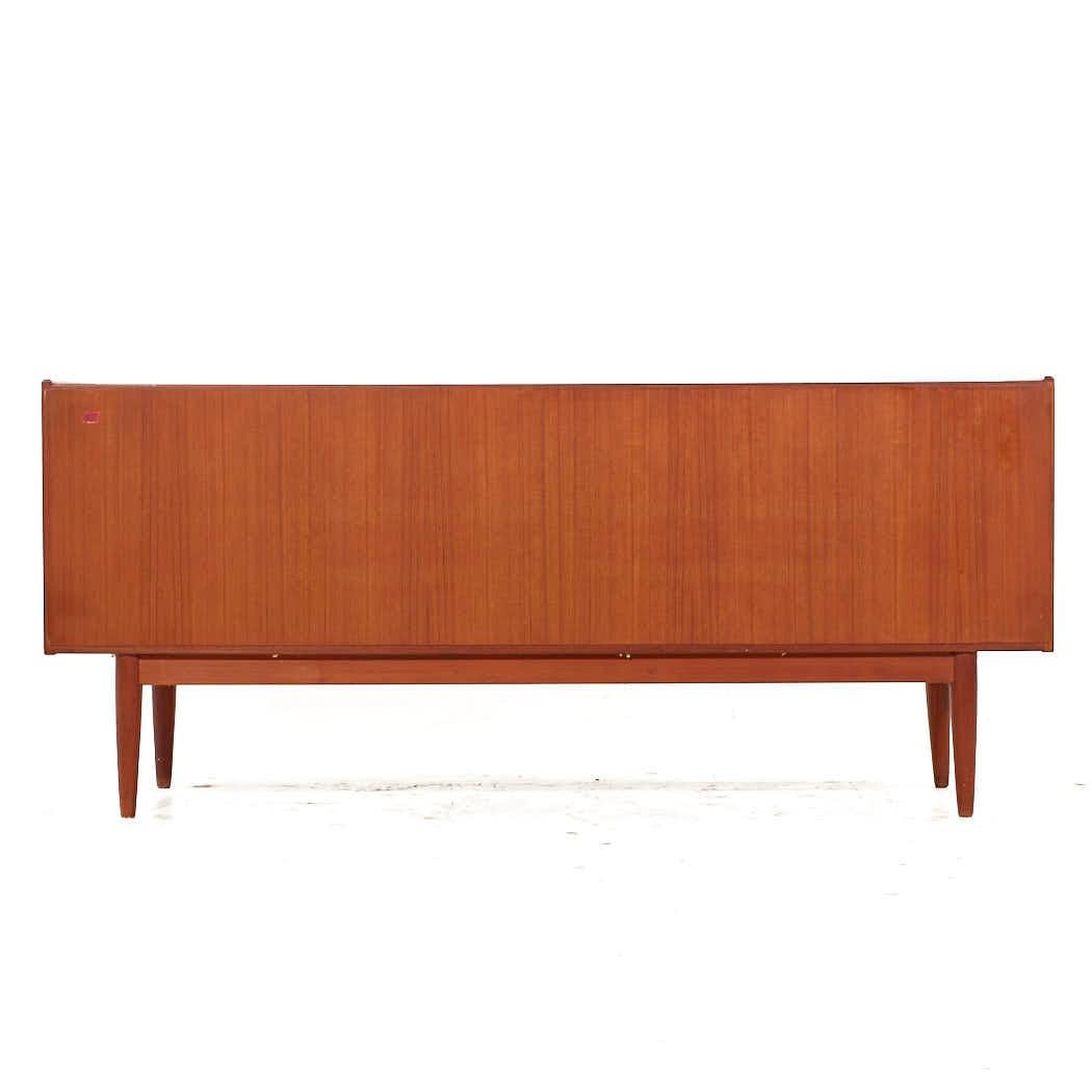 Harry Ostergaard for Randers Mobelfabrik Mid Century Teak Tambour Door ...