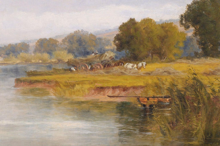 Harry Pennell ARCA - Working in the Hayfields For Sale at 1stDibs