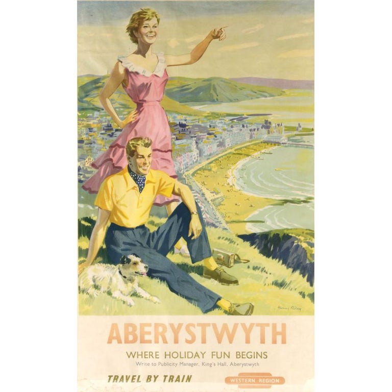 Harry Riley - Harry Riley, Aberystwyth British Railways Vintage Travel ...