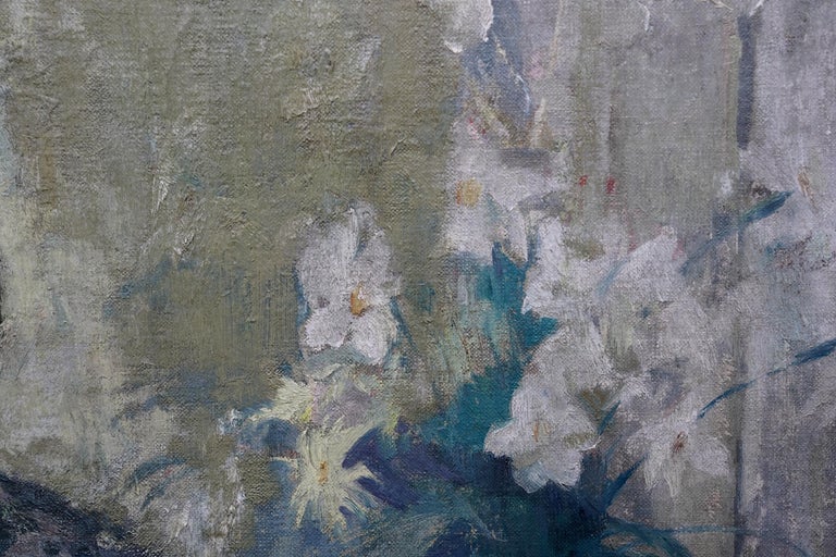 Harry Rutherford - Post Impressionist Portrait of a Woman - British 40 ...