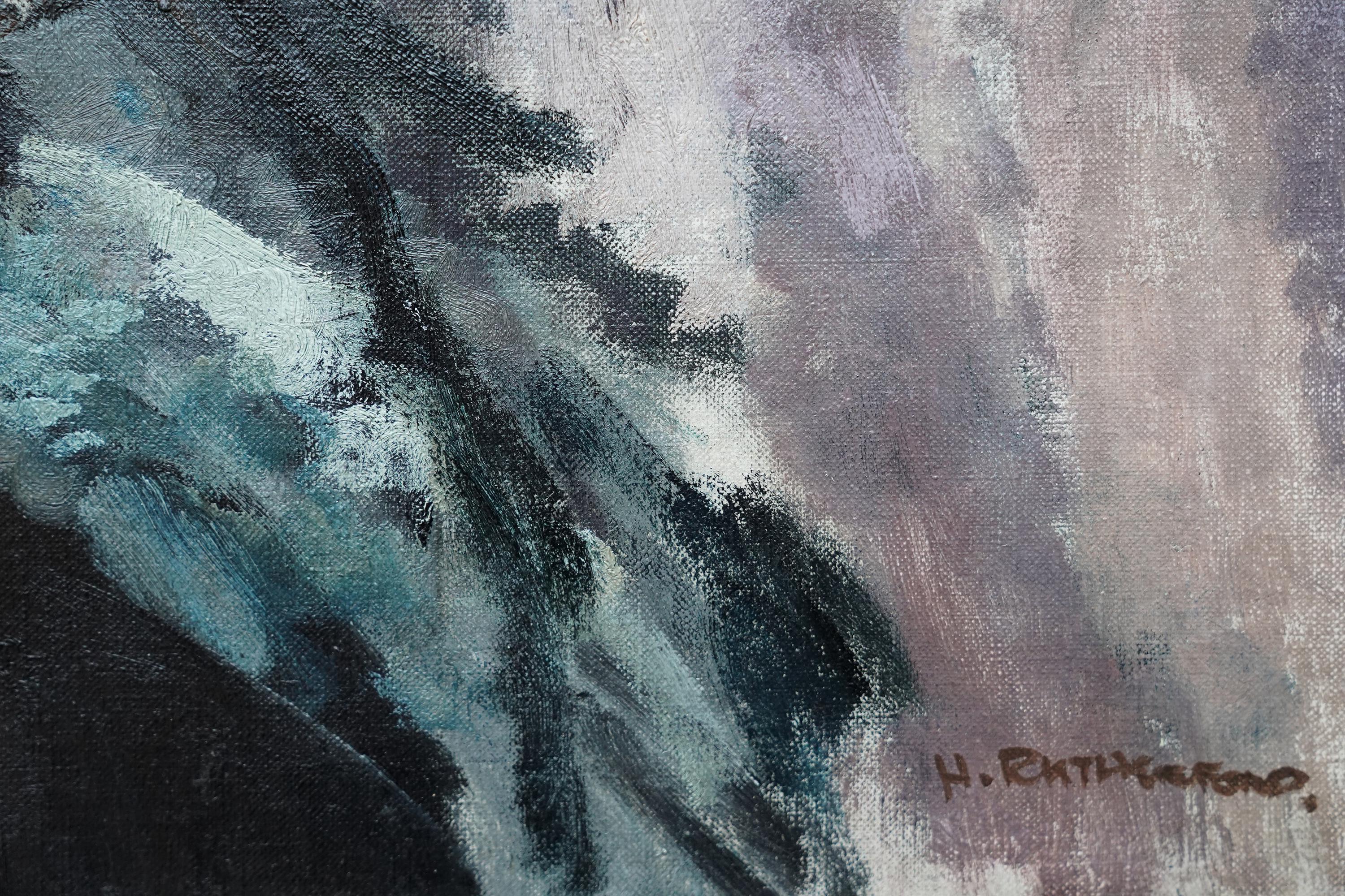 Harry Rutherford - Post Impressionist Portrait of a Woman - British 40 ...