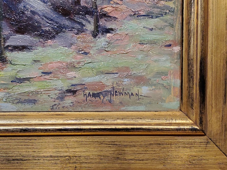 Harry W. Newman - Impressionist Landscape Oil Painting by Harry W ...