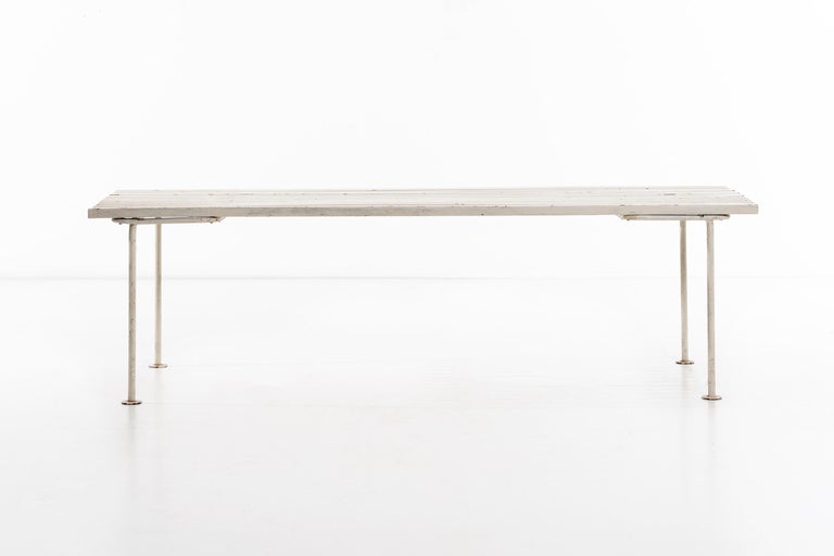 Harry Weese Slat Bench at 1stDibs