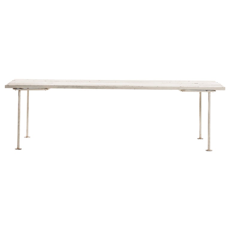 Harry Weese Slat Bench at 1stDibs