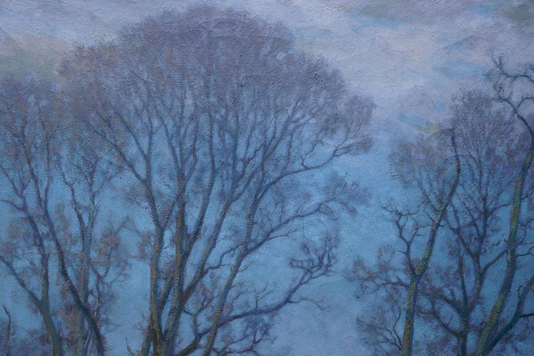 Harry William Adams - Hoar Frost - Winter Landscape - British 1920's ...