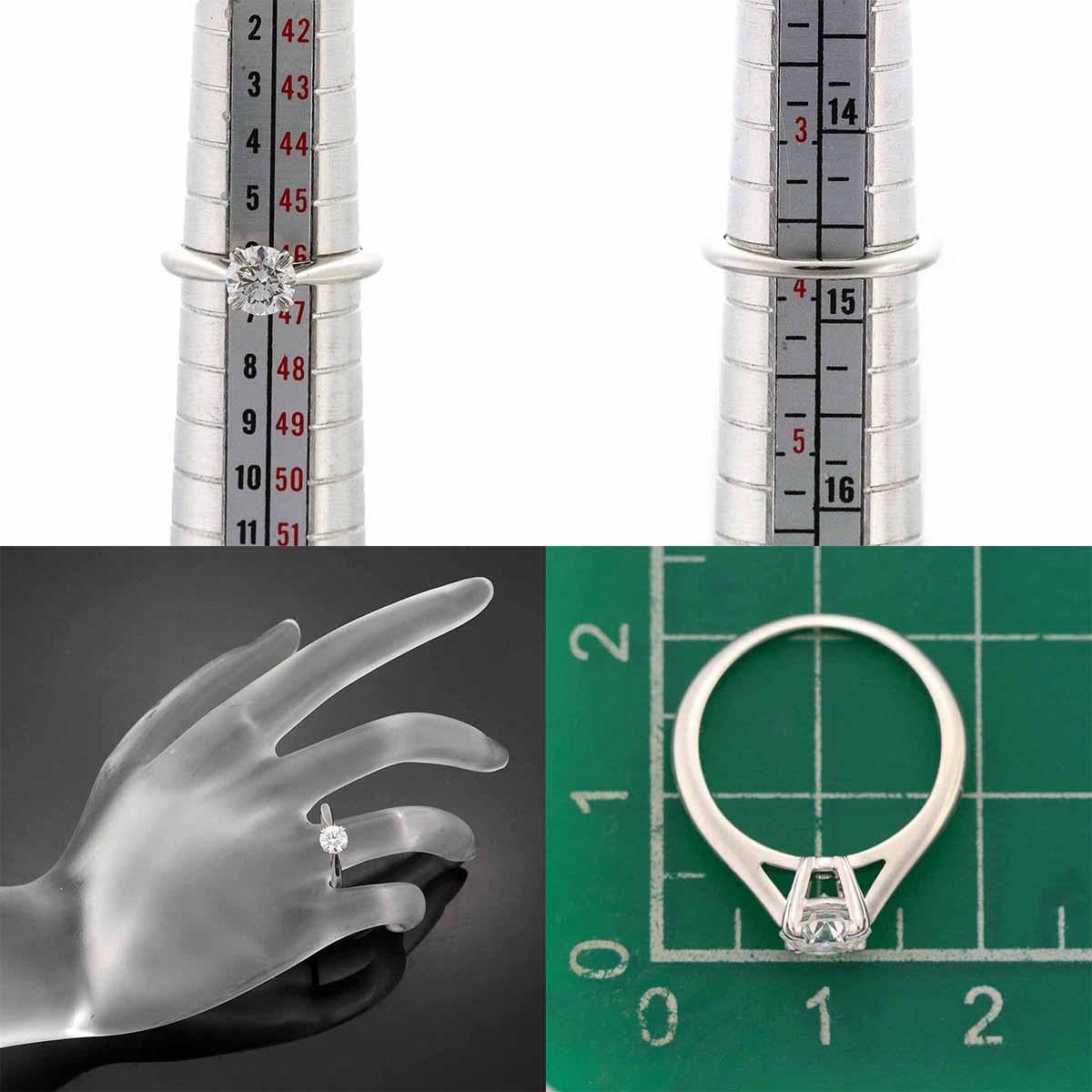 HARRY WINSTON Diamond 0.70ct F-VS1-3EX Solitaire Round Brilliant Engagement Ring For Sale at ...