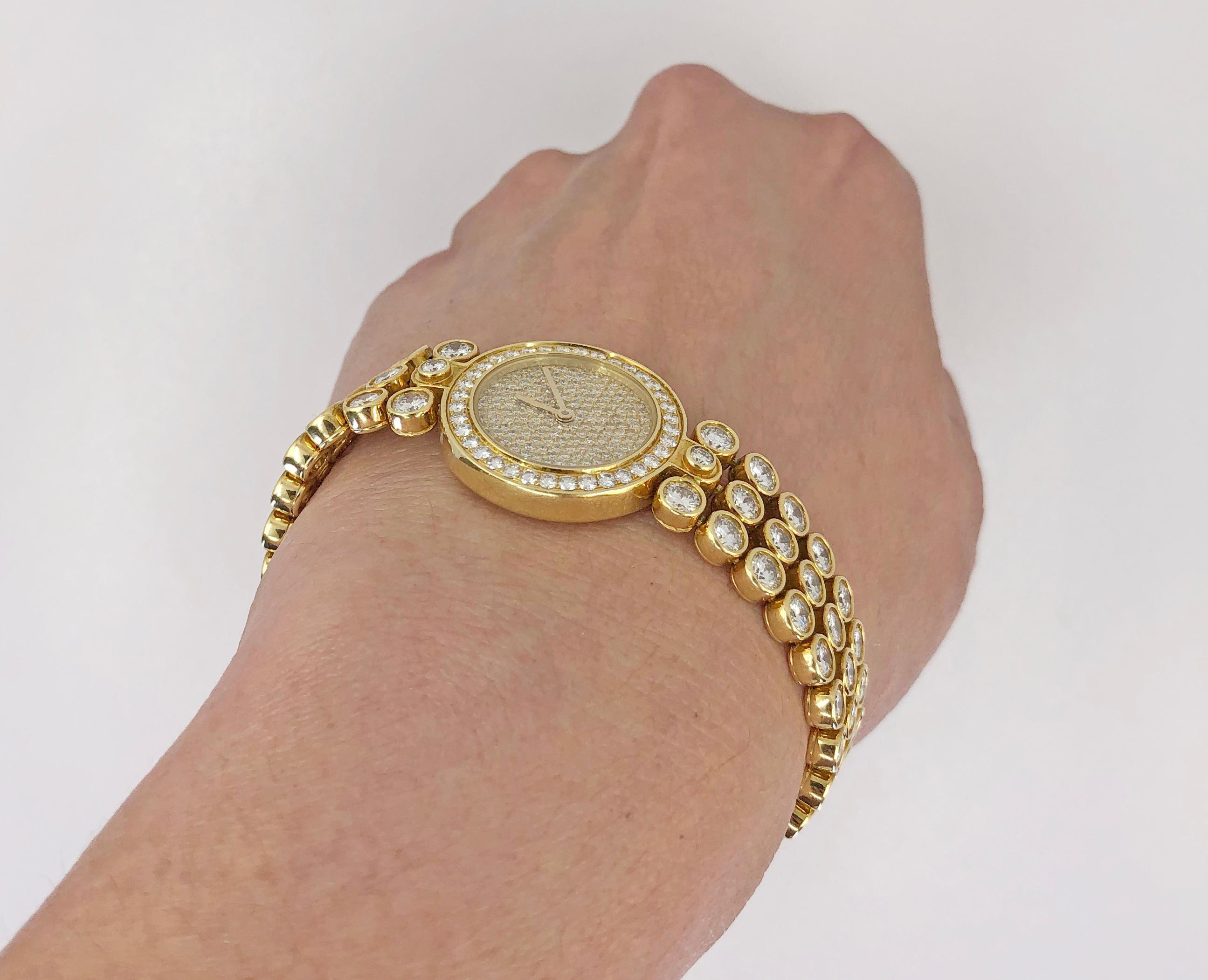 Harry Winston Diamond Ladies Watch For Sale at 1stDibs | harry styles ...