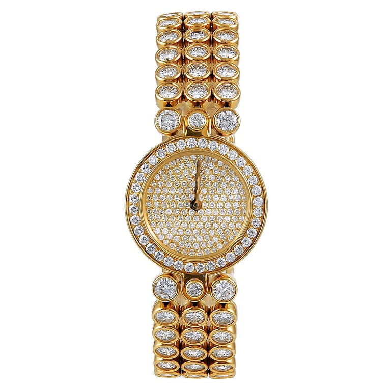 Harry Winston Diamond Ladies Watch For Sale at 1stDibs