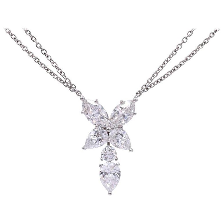 Harry Winston Diamond "Marquesa" Pendant Necklace at 1stDibs | harry ...