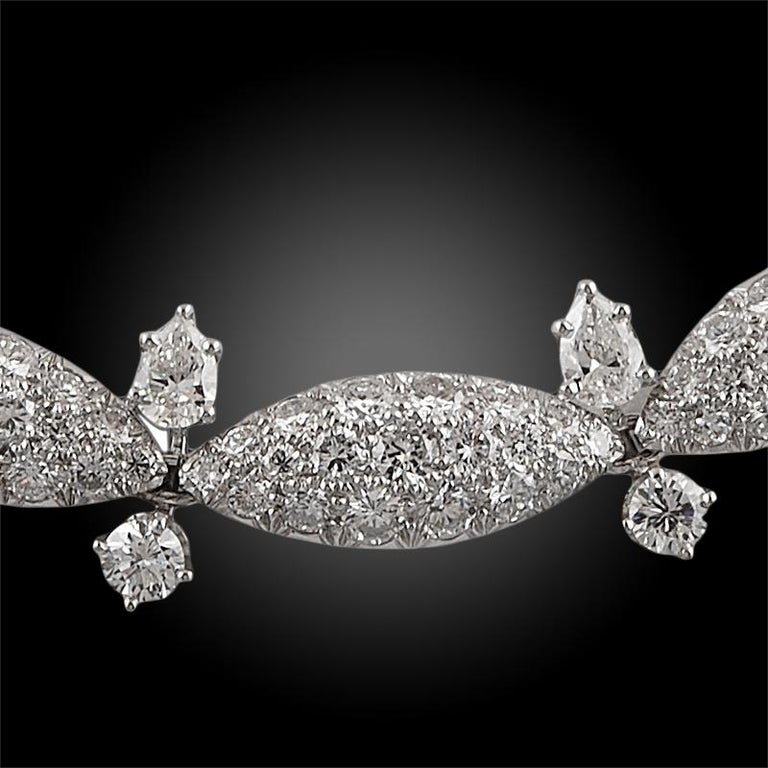 Harry Winston Diamond Necklace 45 Carats of Diamonds For Sale at 1stDibs