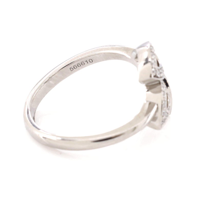 Harry Winston Lily Cluster Ring Platinum with Diamonds Mini For Sale at ...