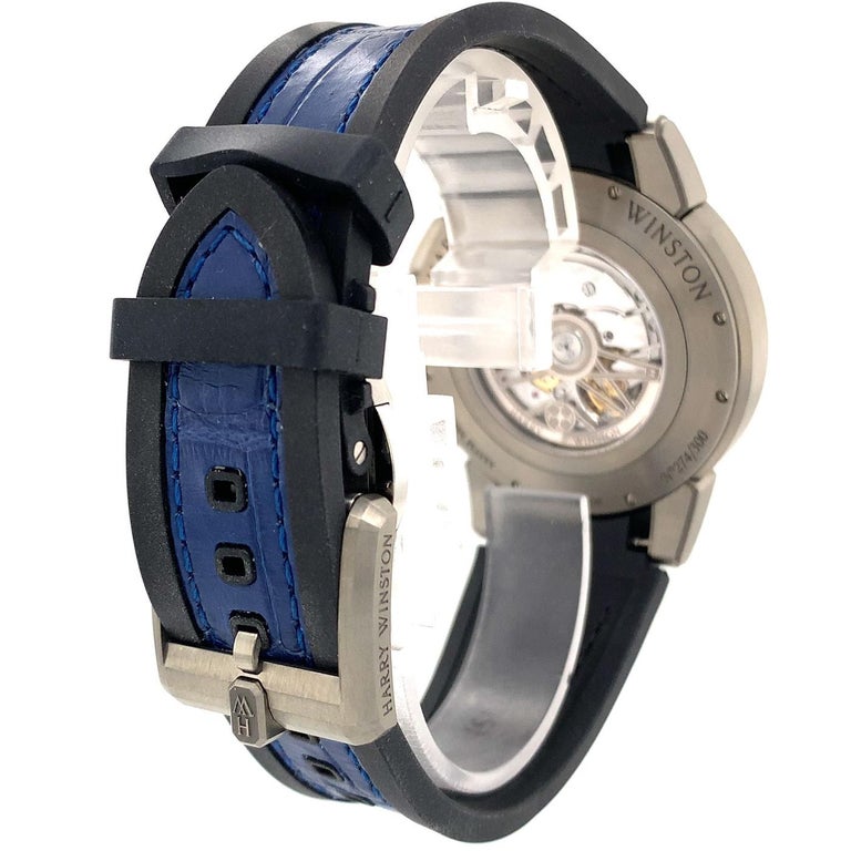 Harry Winston Project Z10 Zarium Automatic Skeleton Dial OCEABI42ZZ001 ...