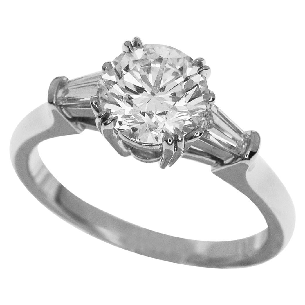 Harry Winston Cluster by HW Pink Sapphire and Diamond Platinum Ring at ...