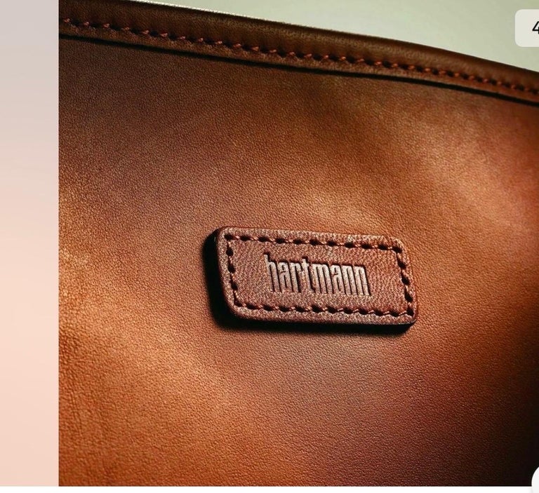 Hartmann Heritage Zippered Tote, Golden Oak Brand New at 1stDibs