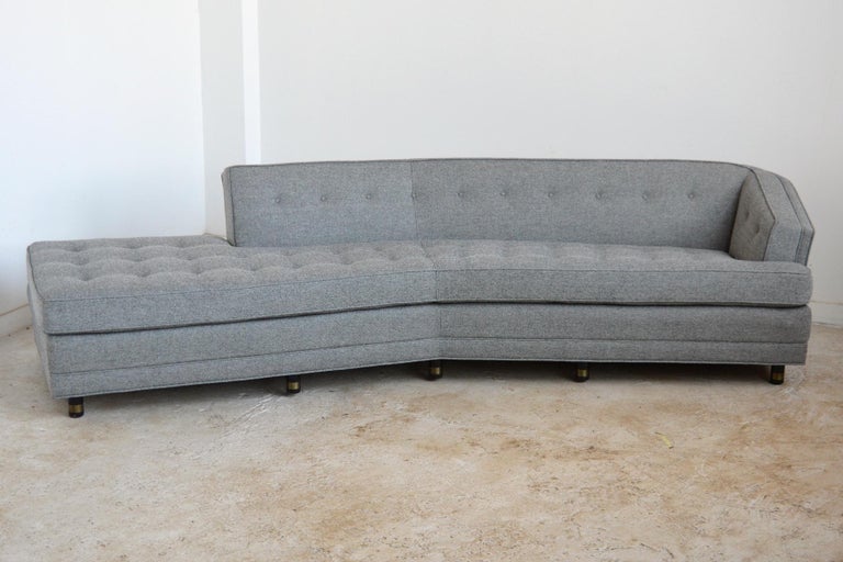 Harvery Probber Large Angled One-Arm Sofa at 1stDibs | one arm sofas ...