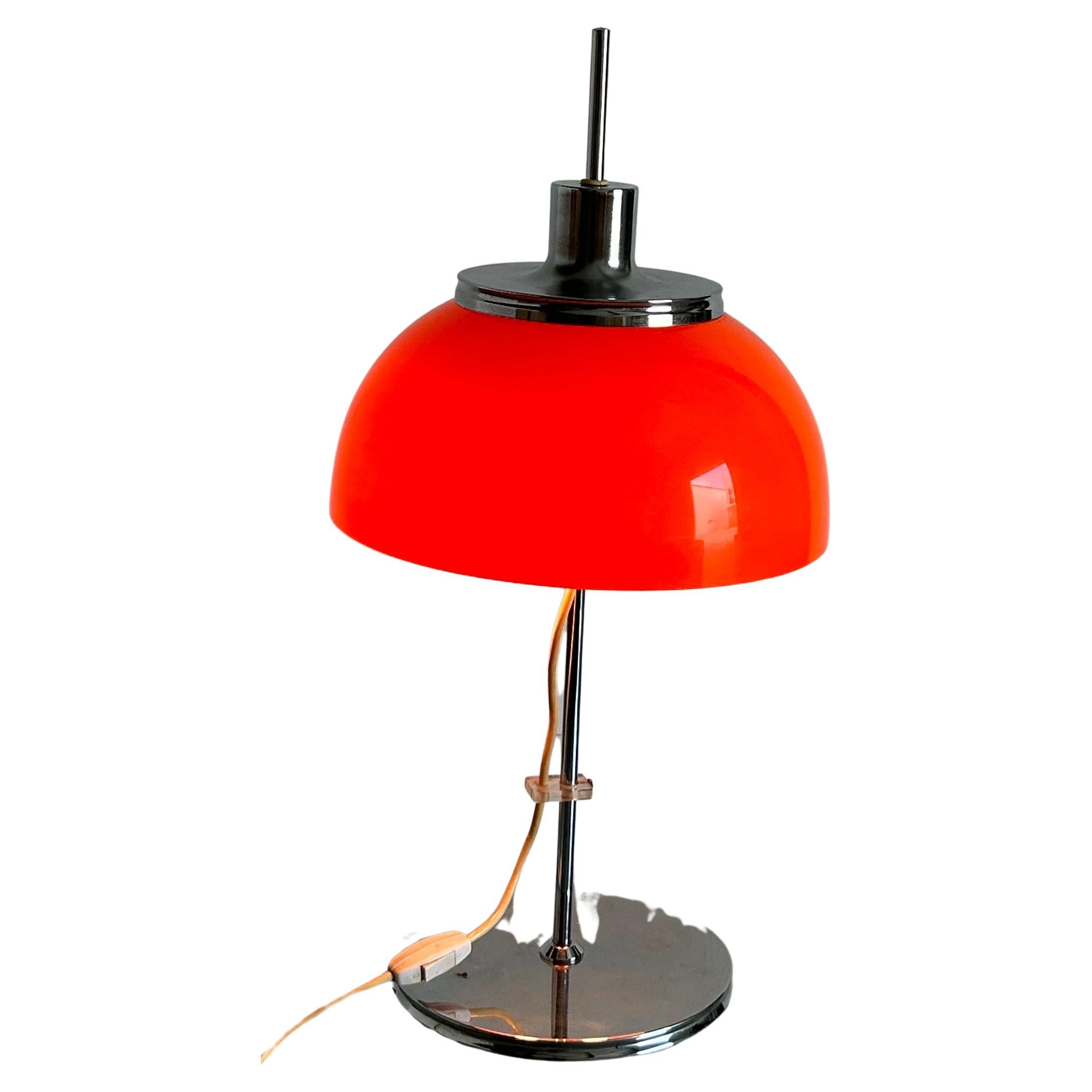 Vintage Space Age Harvey Guzzini Clan Lamp for Studio 6g at 1stDibs