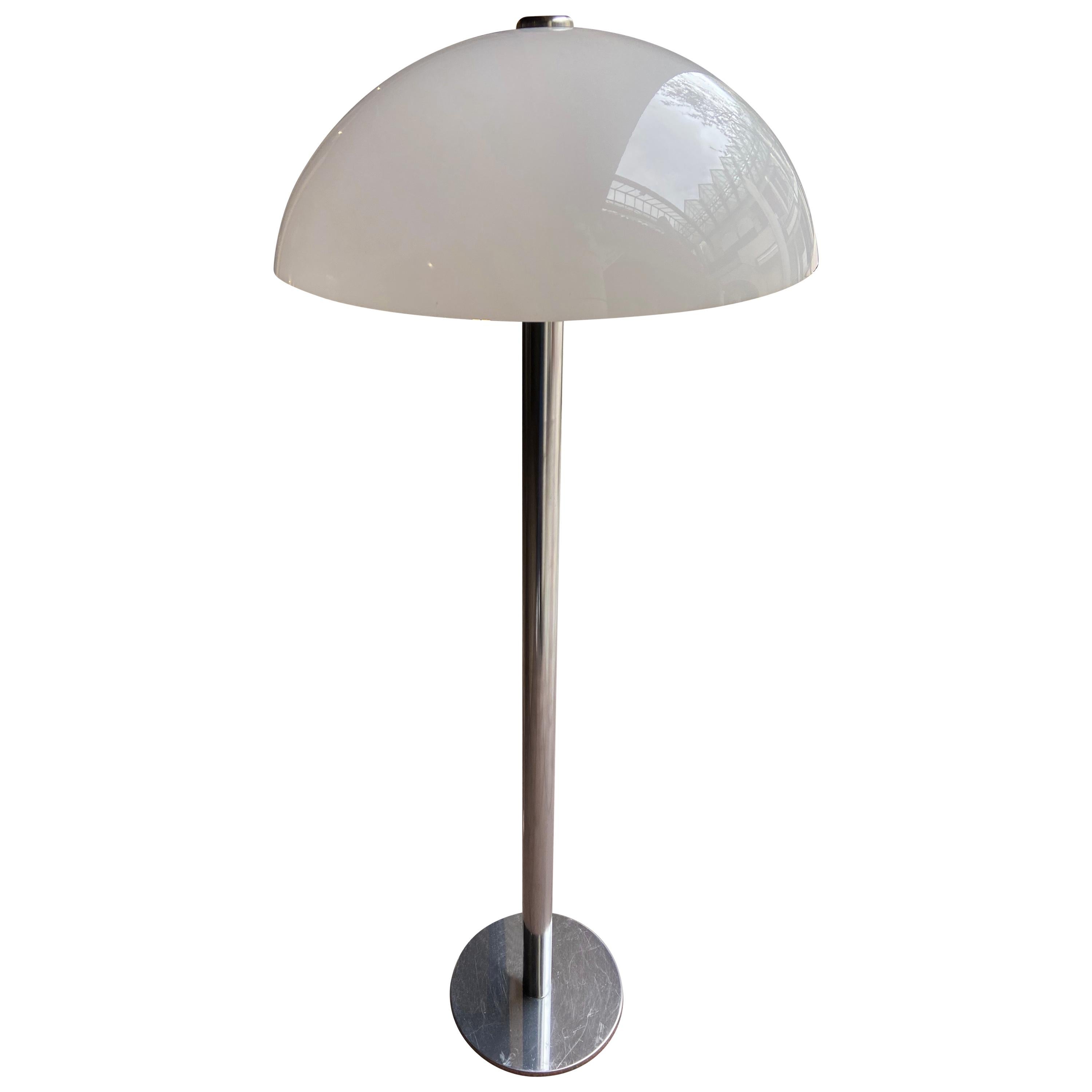 Harvey Guzzini for Laurel Lighting Company Arc Lamp. at 1stDibs