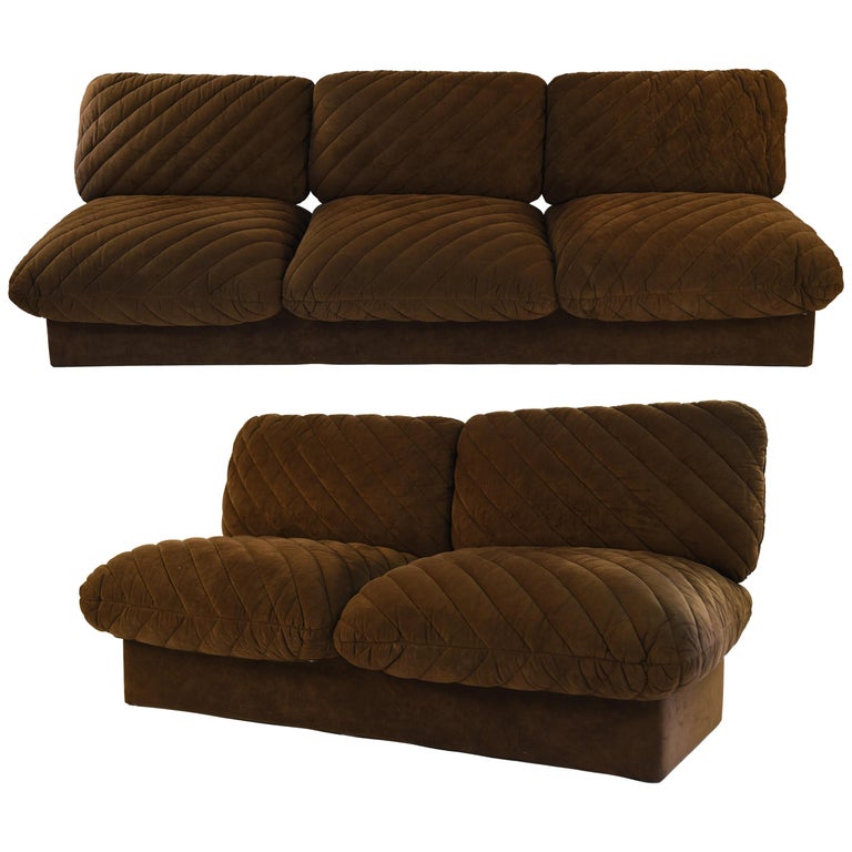 Harvey Probber "Pillow Puff" Sofa Set For Sale at 1stDibs