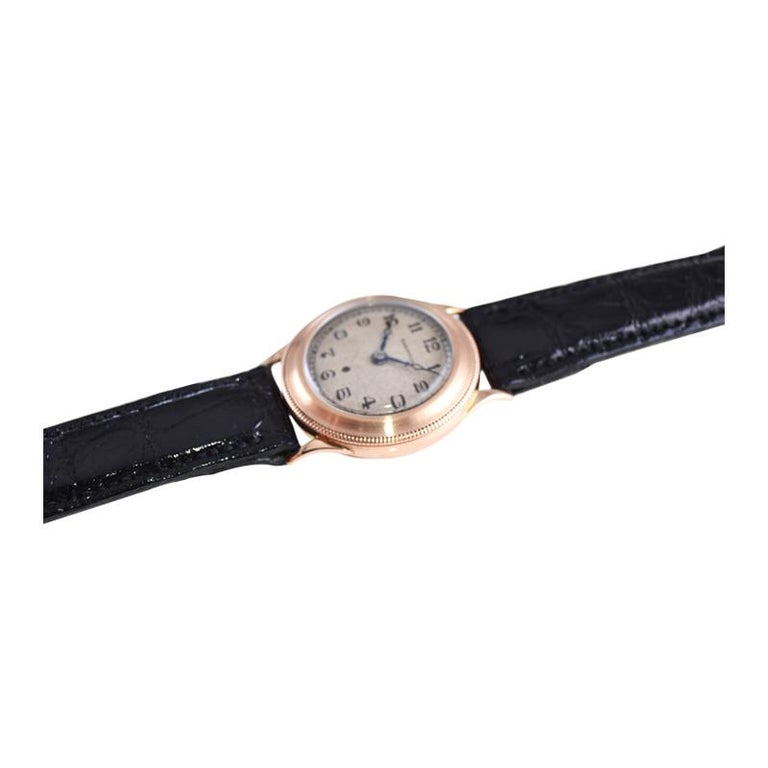 Harwood 9ct Solid Gold Rare Earliest Example of the First Automatic ...