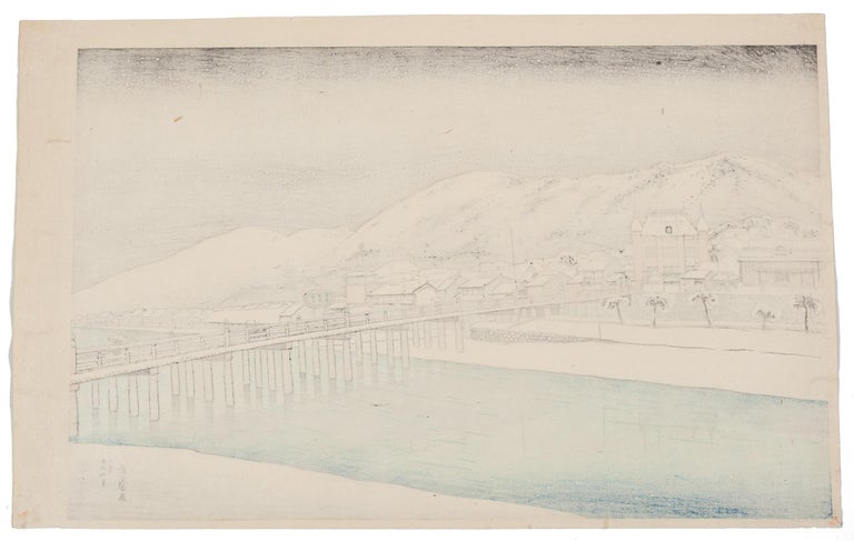 Hashiguchi Goyo - Goyo Hashiguchi, Shin Hanga Snow Scene, Kyoto ...