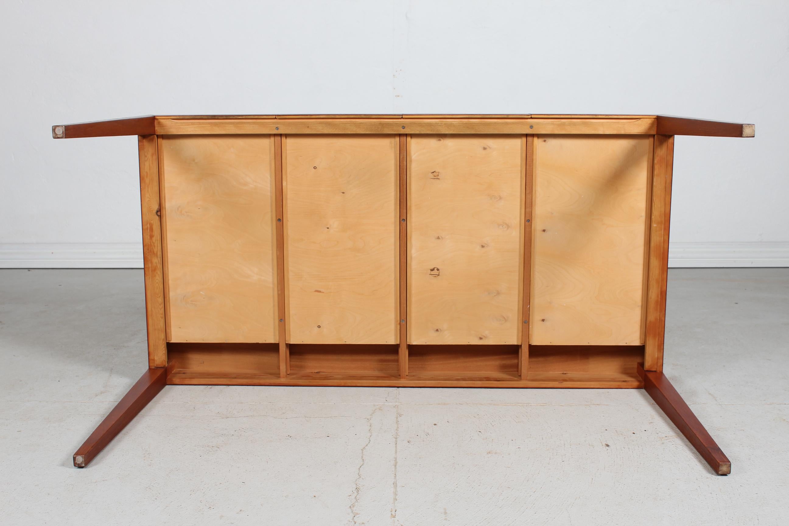 Haslev Furniture Writing Desk of Teak by Severin Hansen Jr. Denmark ...