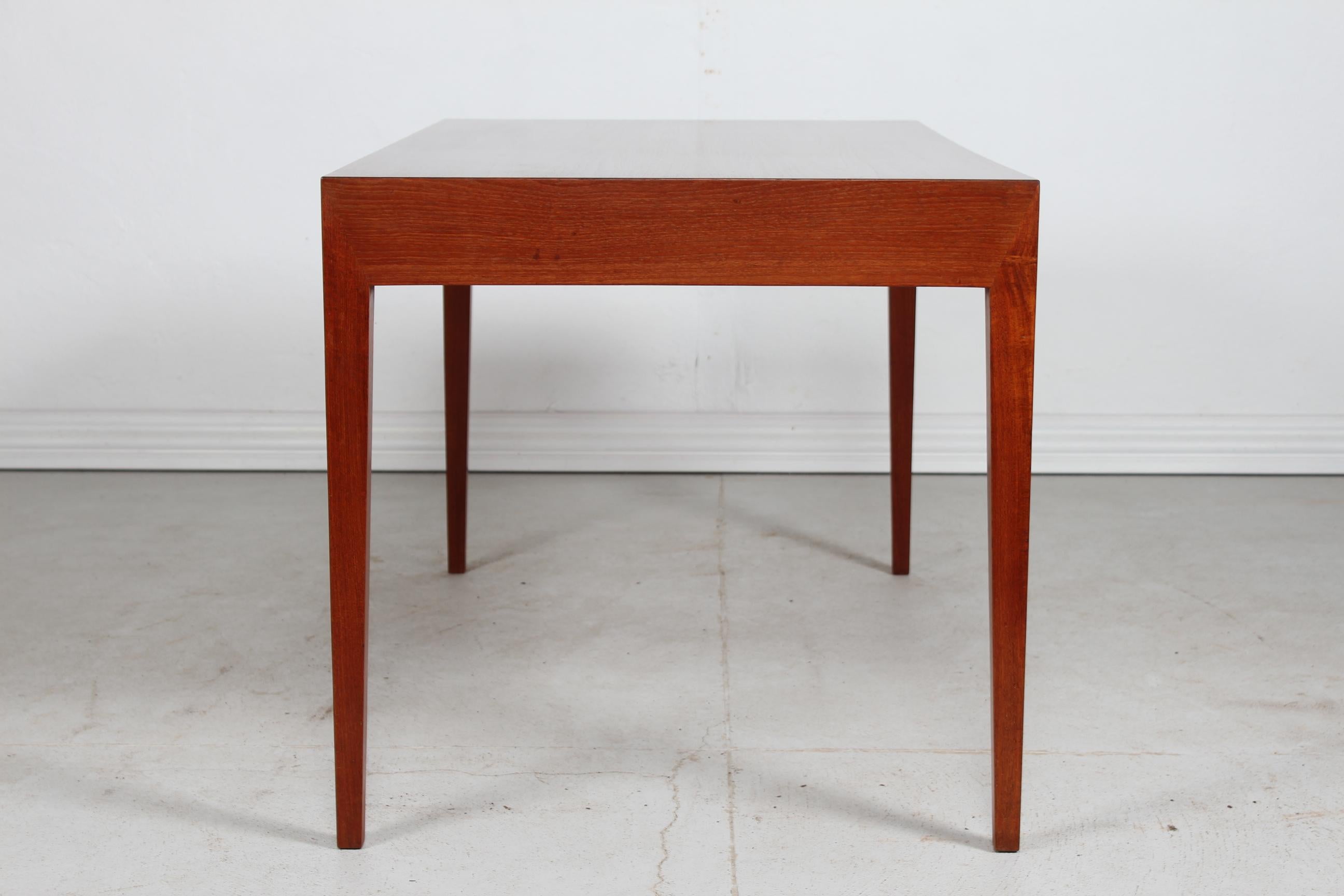 Haslev Furniture Writing Desk of Teak by Severin Hansen Jr. Denmark ...