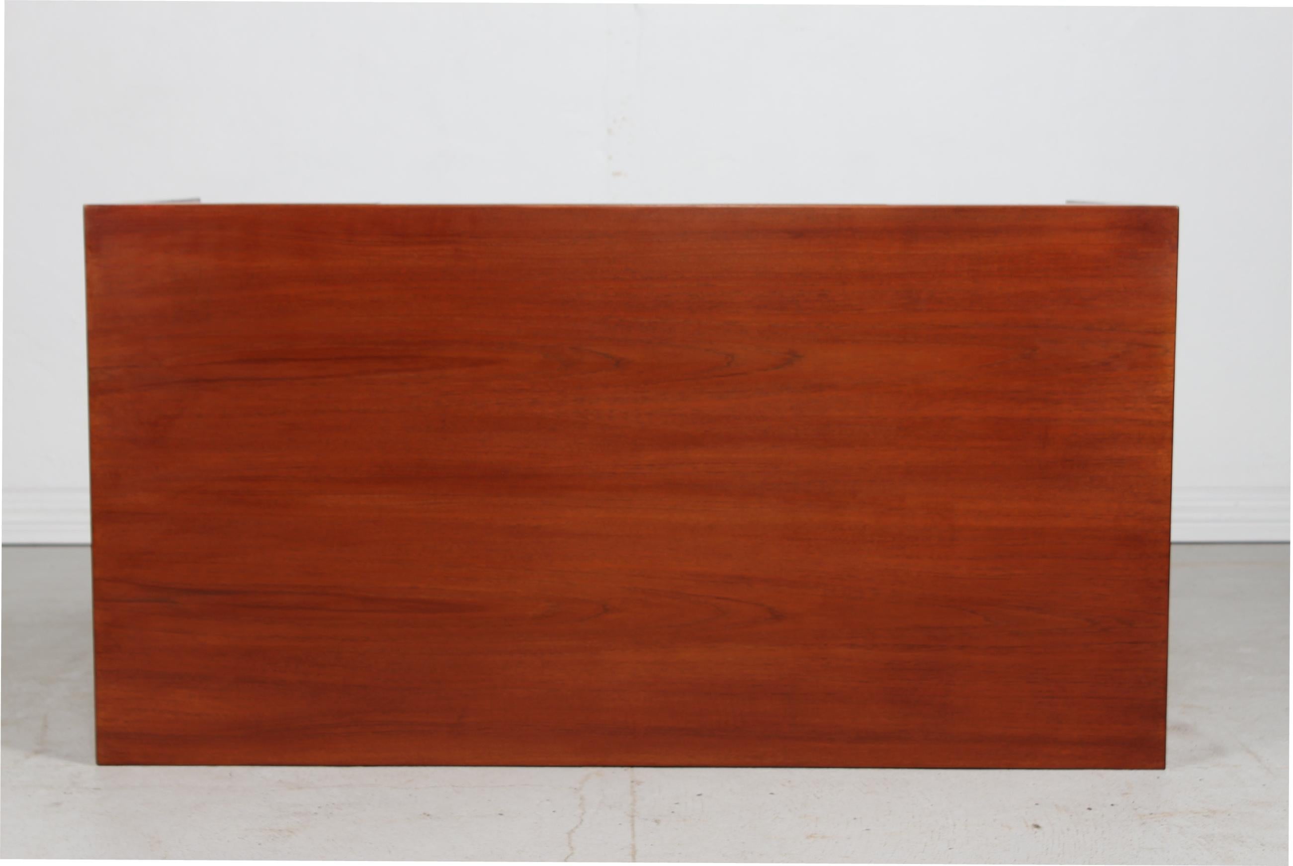 Haslev Furniture Writing Desk of Teak by Severin Hansen Jr. Denmark ...