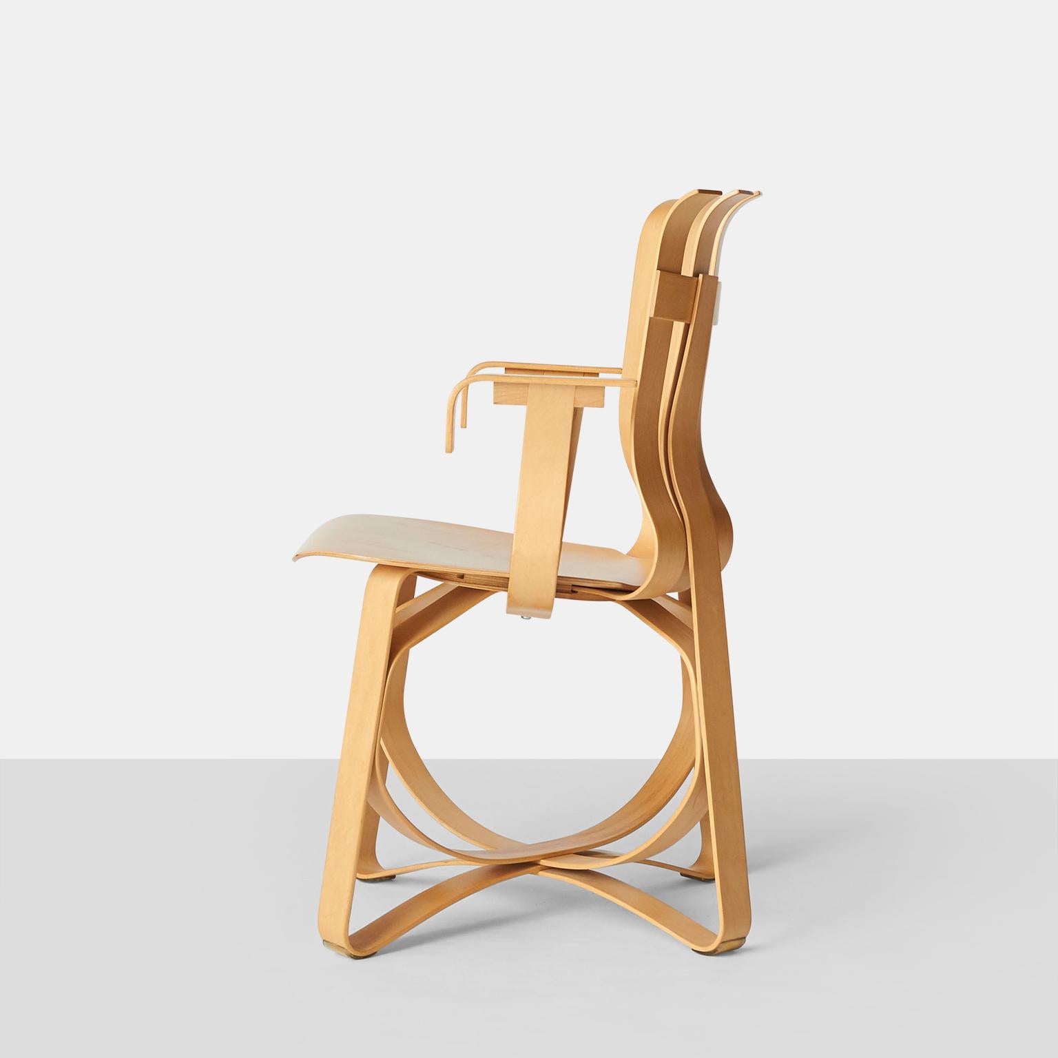 Hat Trick Armchair by Frank Gehry for Knoll For Sale at 1stDibs