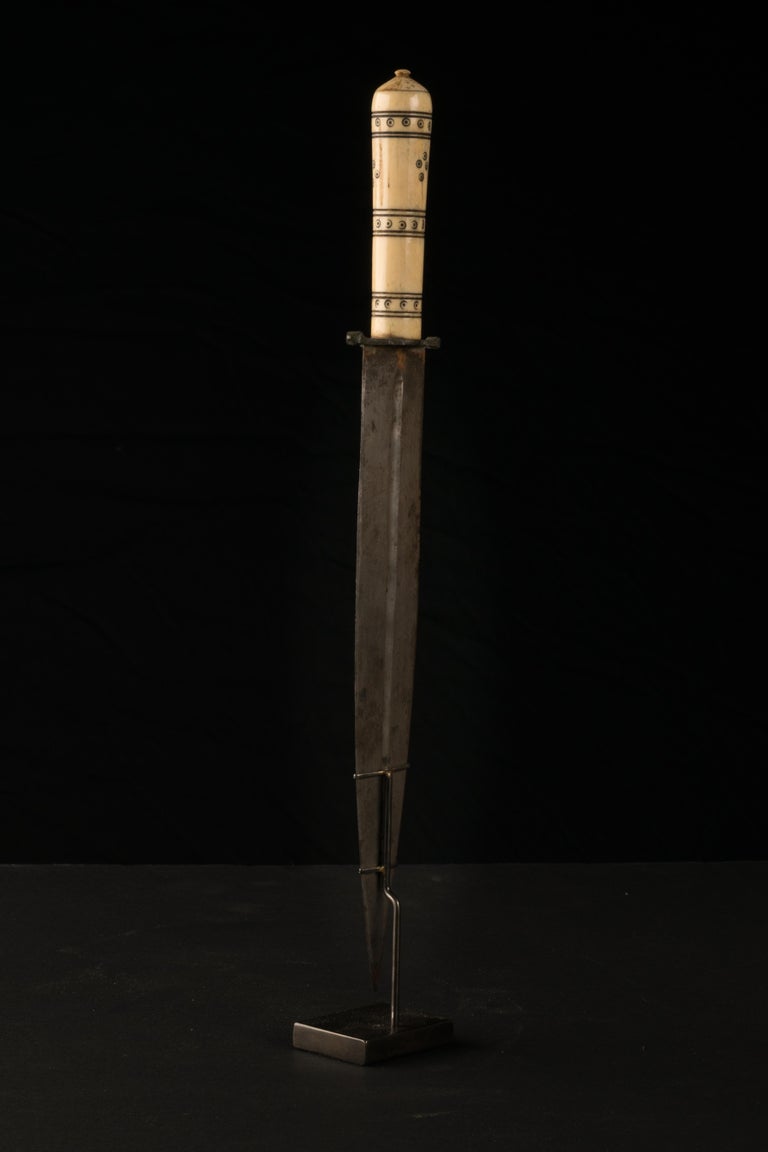 Haussa People, Nigeria, Dagger with Organic Handle For Sale at 1stDibs