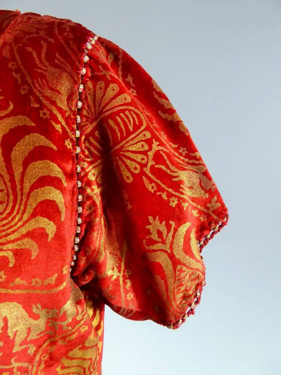 Haute Couture evening dress -attributed to- Maria Monacci Gallenga ...