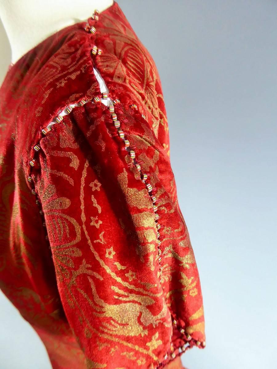 Haute Couture evening dress -attributed to- Maria Monacci Gallenga ...