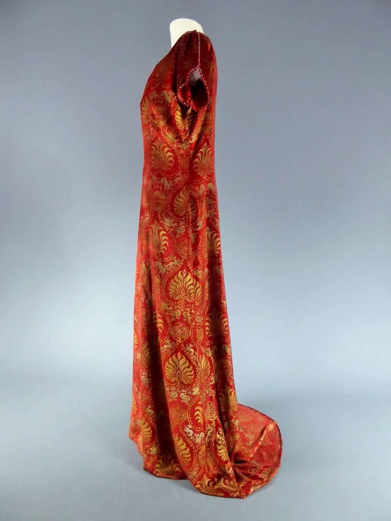 Haute Couture evening dress -attributed to- Maria Monacci Gallenga ...