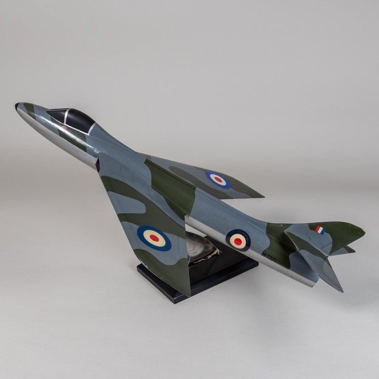 Hawker Hunter Model, circa 1955 For Sale at 1stDibs