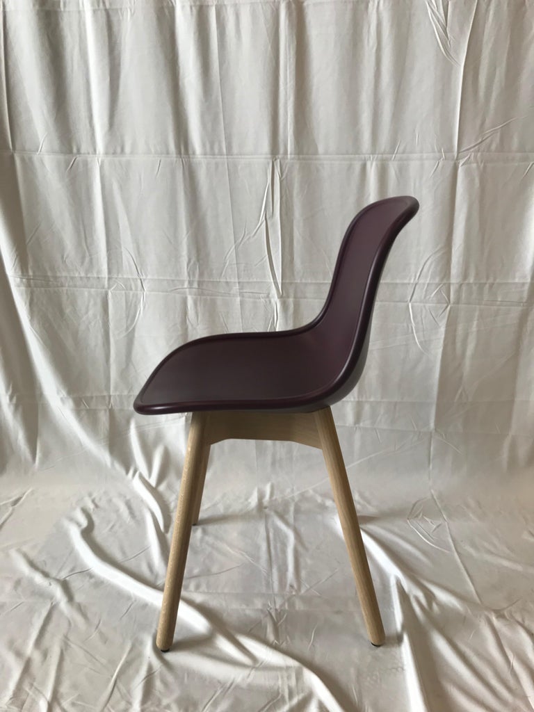 HAY Neu 13 Chair Matte Lacquer Bordeaux shell For Sale at 1stDibs | hay ...