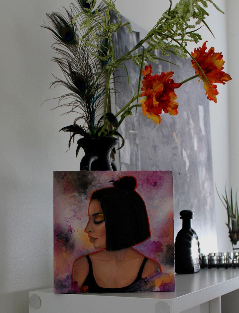 Haydee Torres - Dreamer, Painting, Oil on Canvas For Sale at 1stDibs