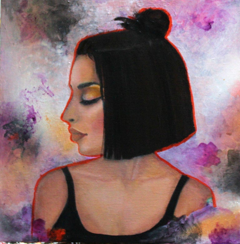 Haydee Torres - Dreamer, Painting, Oil on Canvas For Sale at 1stDibs
