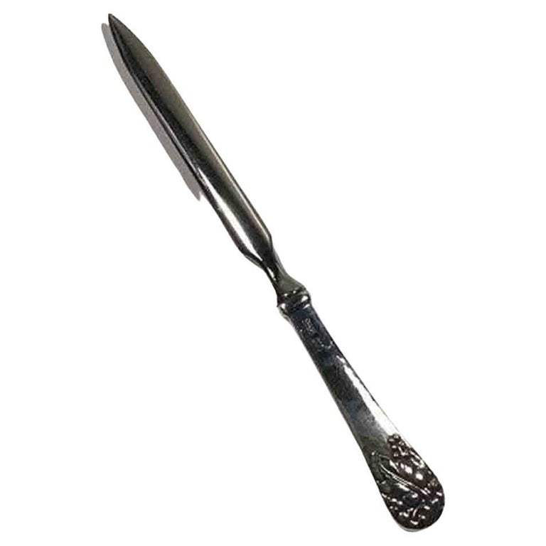 HD Sterling Silver Letter Opener For Sale at 1stDibs