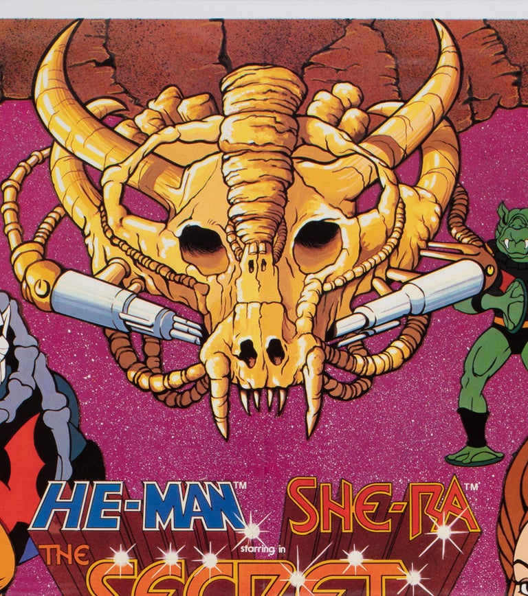 "He-Man and She-Ra the Secret of the Sword", 1985 Uk Quad Film Poster ...