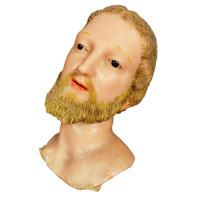 Head of a Saint from the 18th Century For Sale at 1stDibs