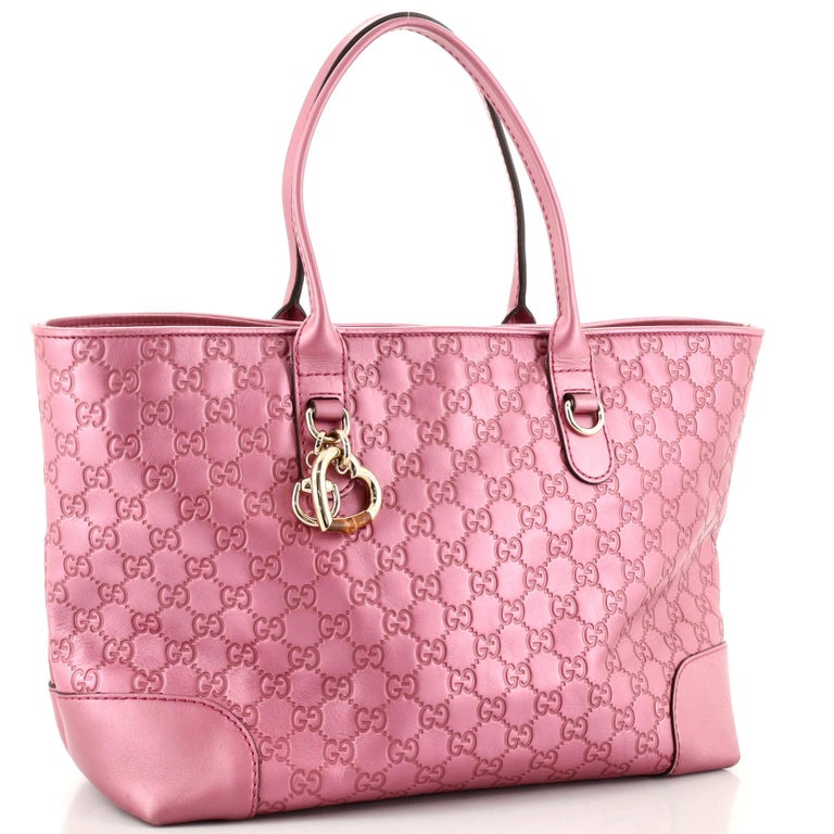 Heart Bit Open Tote Guccissima Leather For Sale at 1stDibs