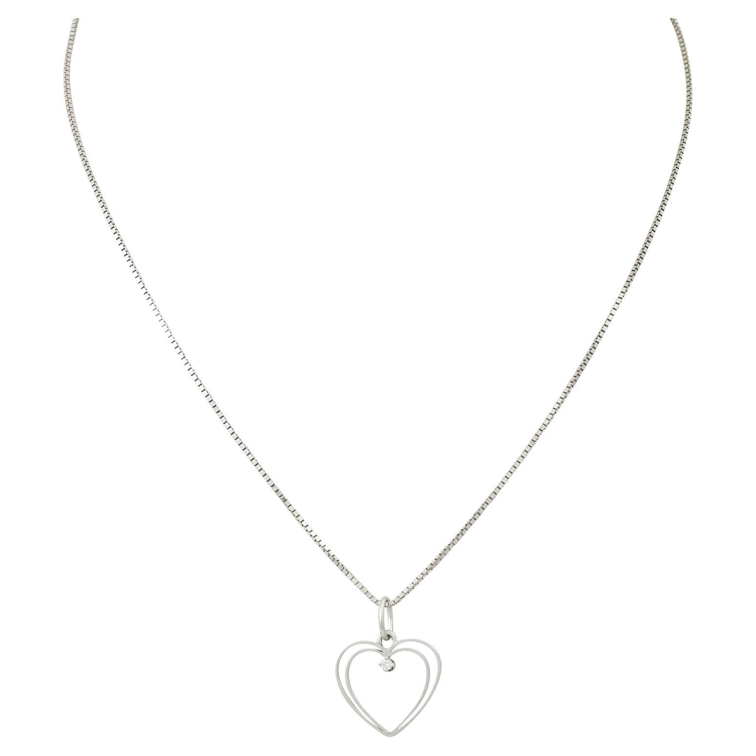 Pendant with 10 Brilliants For Sale at 1stDibs