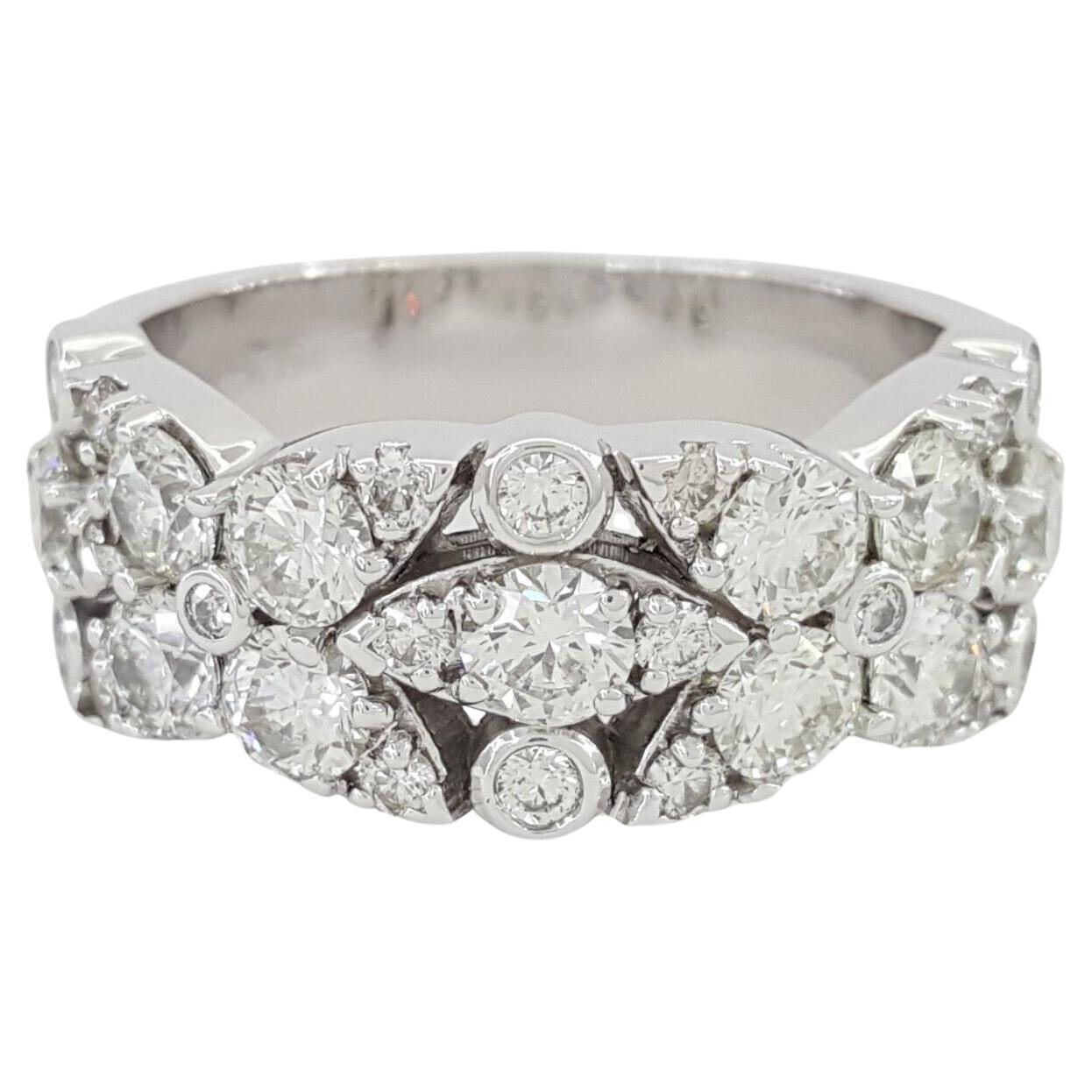 Hearts On Fire HOF Regal Wedding Band Ring For Sale at 1stDibs