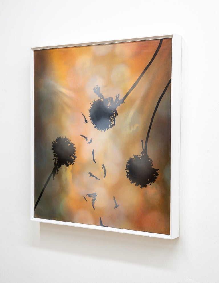 Heather Hartman - CHROMASEEDS - Framed Mixed Media Art Painting of 3 ...