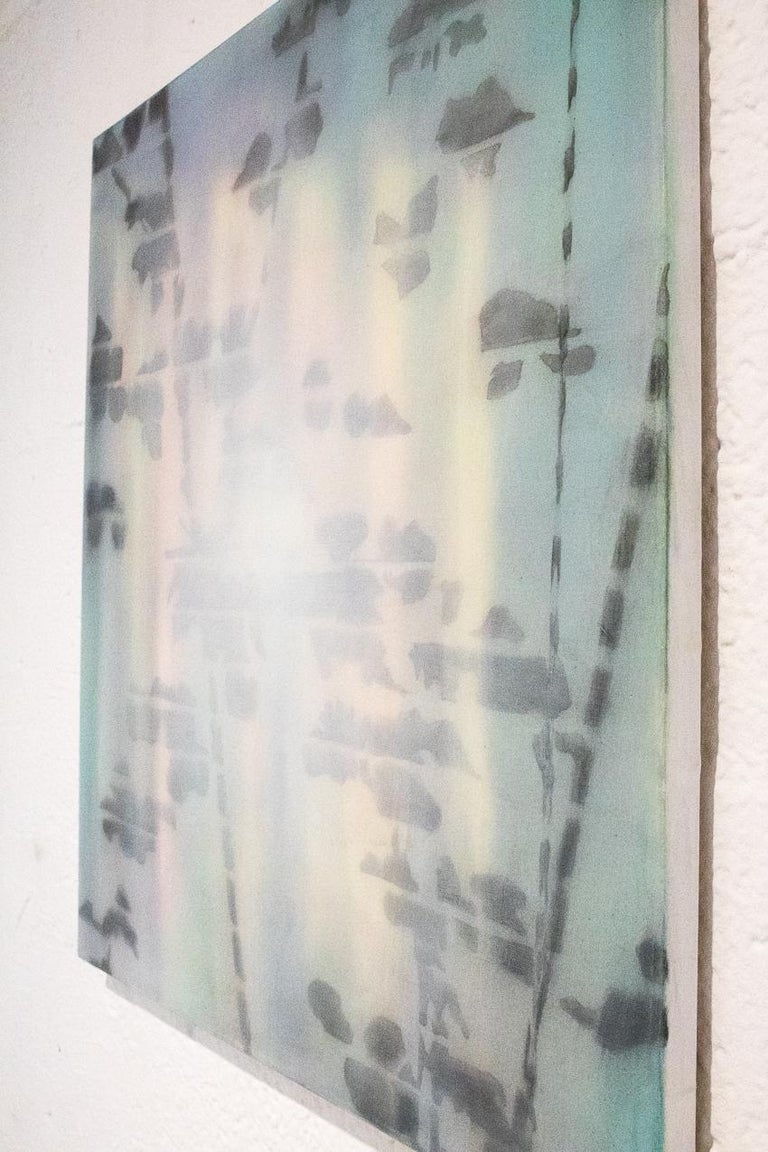 Heather Hartman - ECHO III - light acrylic, gouache and oil painting on ...