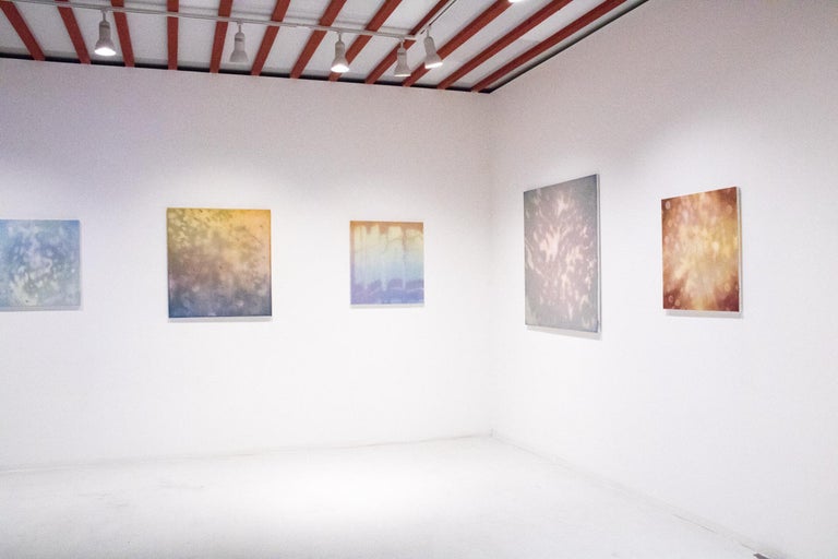 Heather Hartman - WINDOW VI - Heather Hartman Mixed Media Painting ...