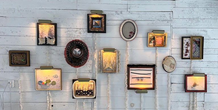 Heather Nicol - "Salon 13" is a collection of 13 small mixed media ...