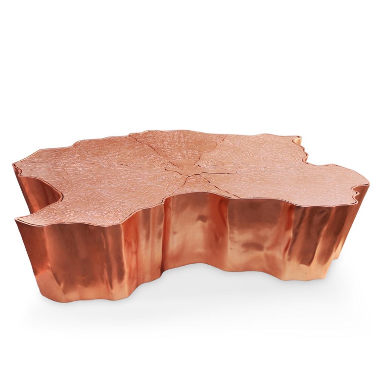 Heaven Copper Coffee Table For Sale at 1stDibs